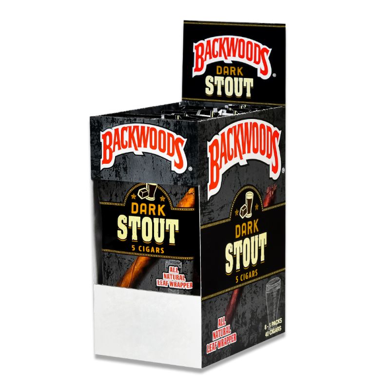 Backwoods Dark Stout (5 pack) Natural - Mike's Cigars