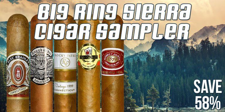 Big Ring Sierra Cigar Sampler - Mike's Cigars