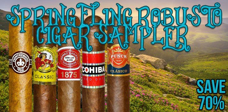 Spring Fling Robusto Cigar Sampler - Mike's Cigars