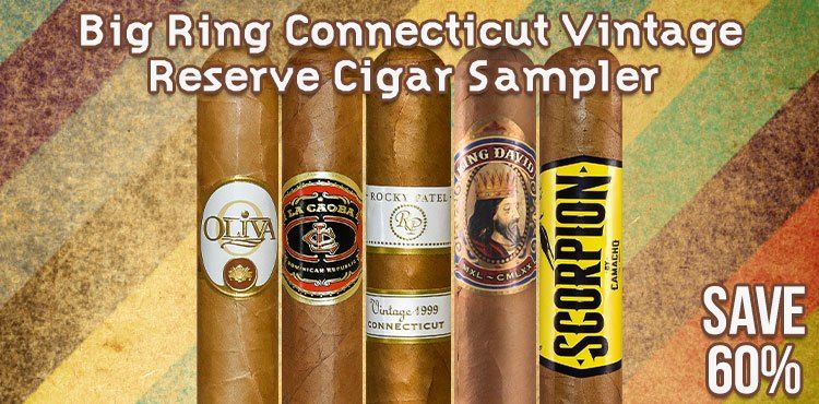 Big Ring Connecticut Vintage Reserve Cigar Sampler - Mike's Cigars