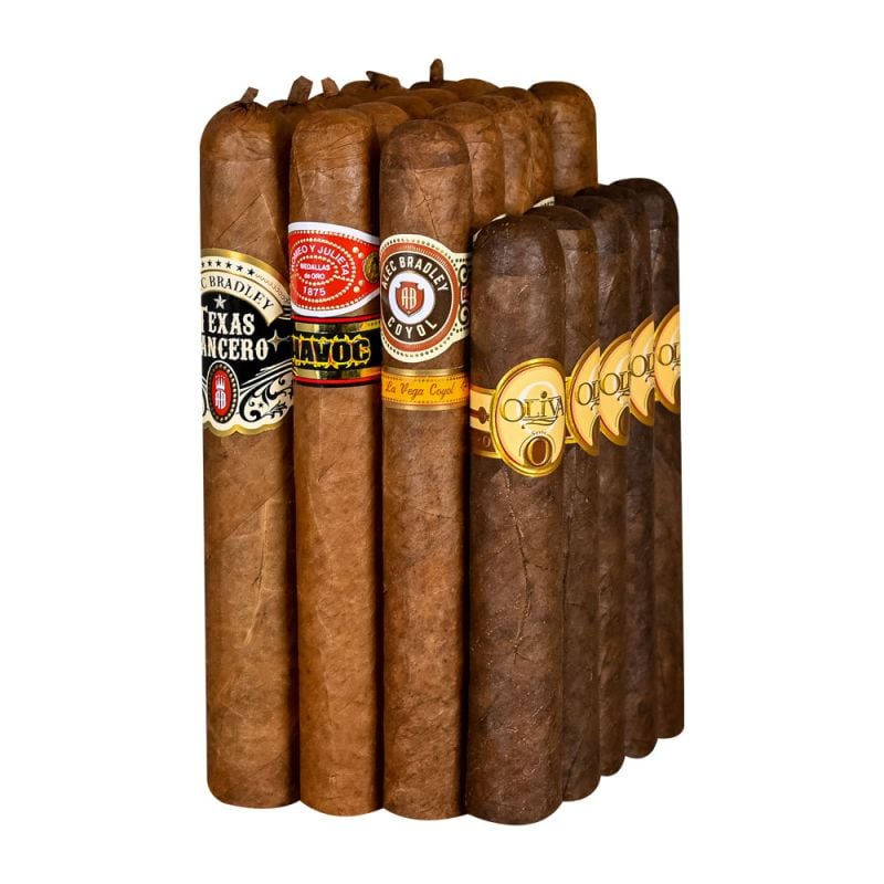 DBL F Big Ring XL Cigar Combo - Mike's Cigars