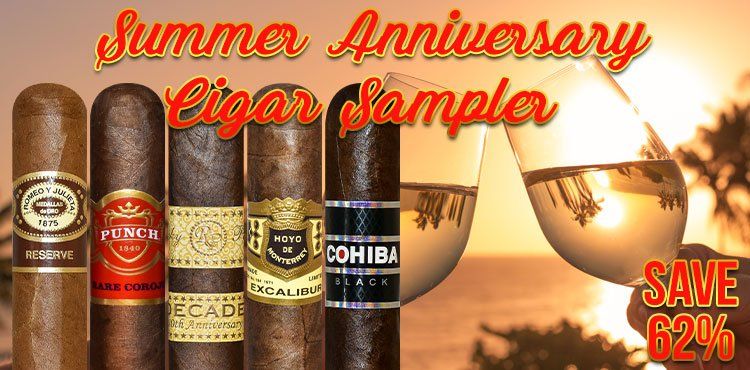 Summer Anniversary Cigar Sampler - Mike's Cigars