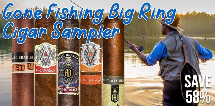 Gone Fishing Big Ring Cigar Sampler - Mike's Cigars