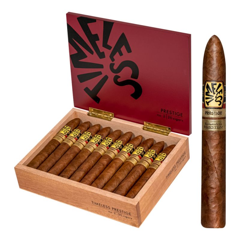 Ferio Tego Timeless Prestige No. 2 Torpedo Natural - Mike's Cigars