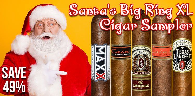 Santa's Big Ring XL Cigar Sampler - Mike's Cigars