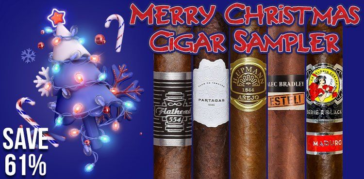 Merry Christmas Cigar Sampler - Mike's Cigars