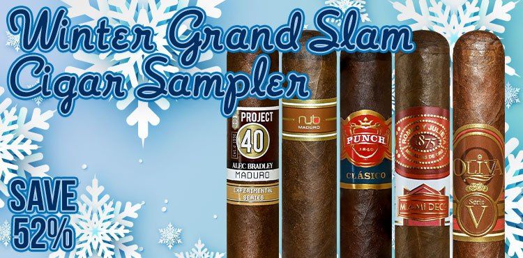 Winter Grand Slam Cigar Sampler - Mike's Cigars