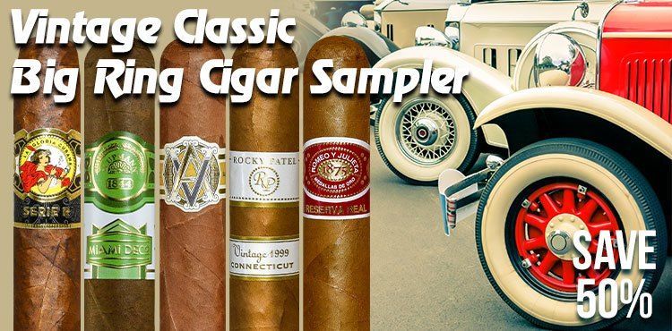 Vintage Classic Big Ring Cigar Sampler - Mike's Cigars