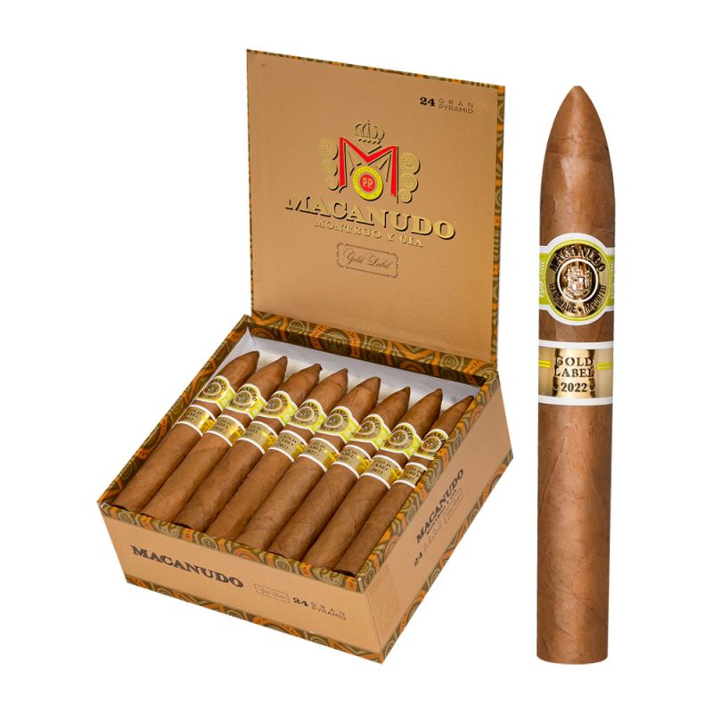 Macanudo Gold Label Gran Pyramid Natural - Mike's Cigars
