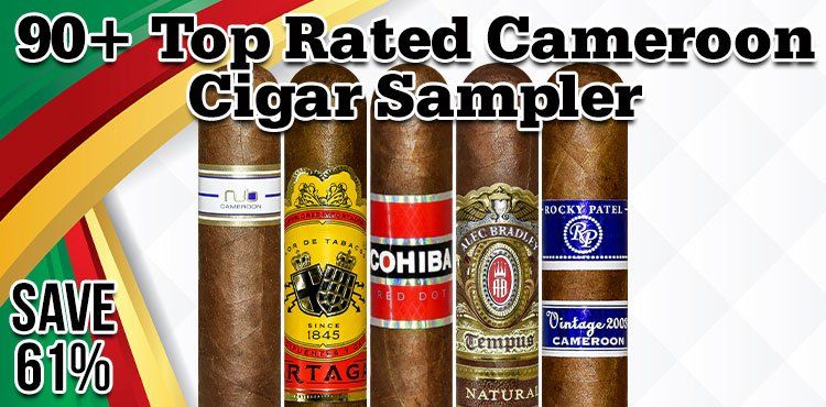 90+ Top Rated Cameroon Cigar Sampler - Mike's Cigars