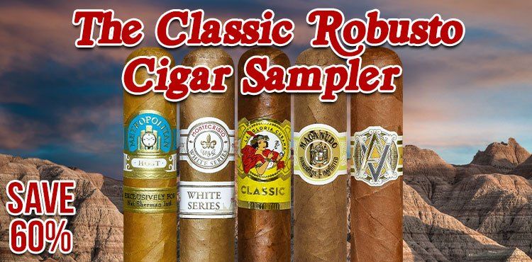 The Classic Robusto Cigar Sampler - Mike's Cigars