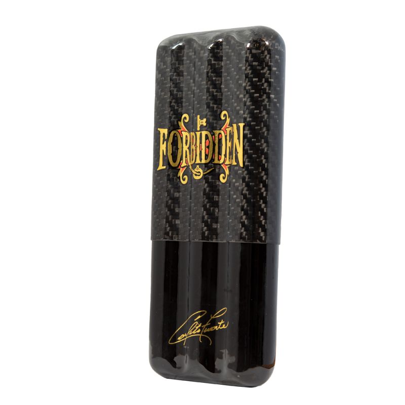 Arturo Fuente Opus X Forbidden X Carbon Fiber 3-Cigar Case - Mike's Cigars