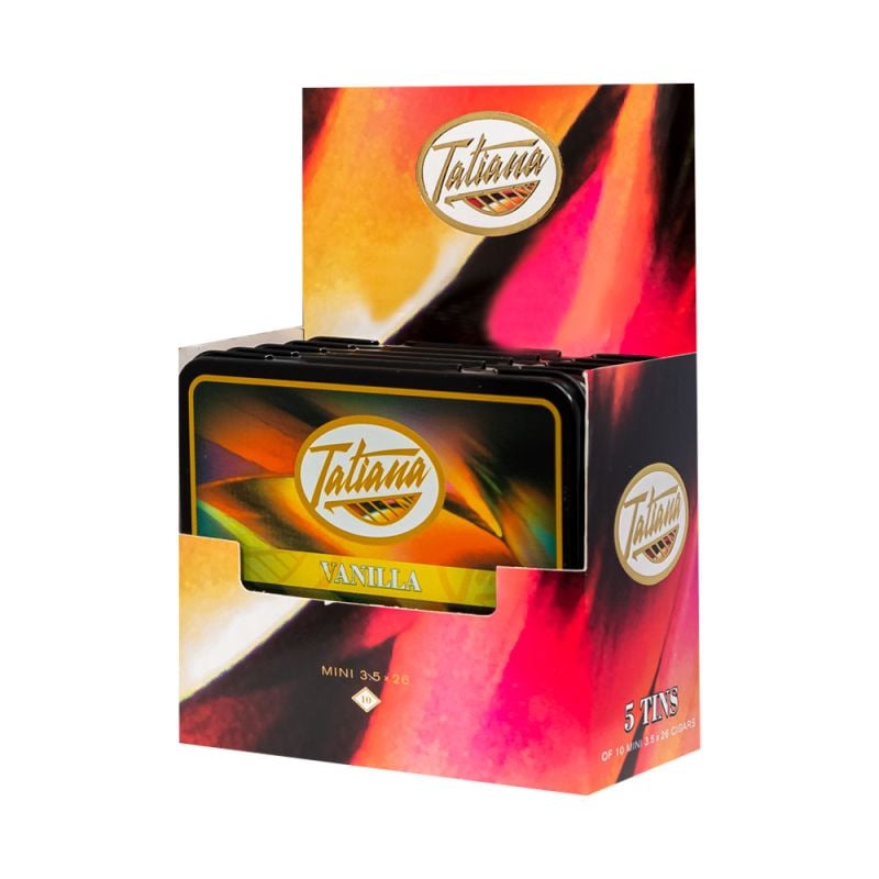 Tatiana Mini Tins Vanilla Natural - Mike's Cigars