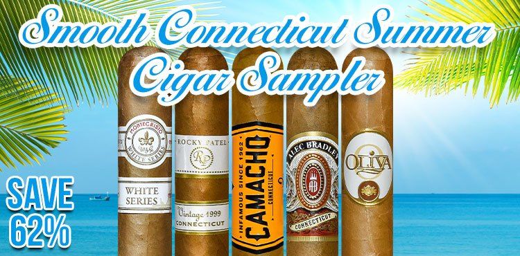 Smooth Connecticut Summer Cigar Sampler - Mike's Cigars