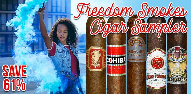 Freedom Smokes Cigar Sampler - Mike's Cigars
