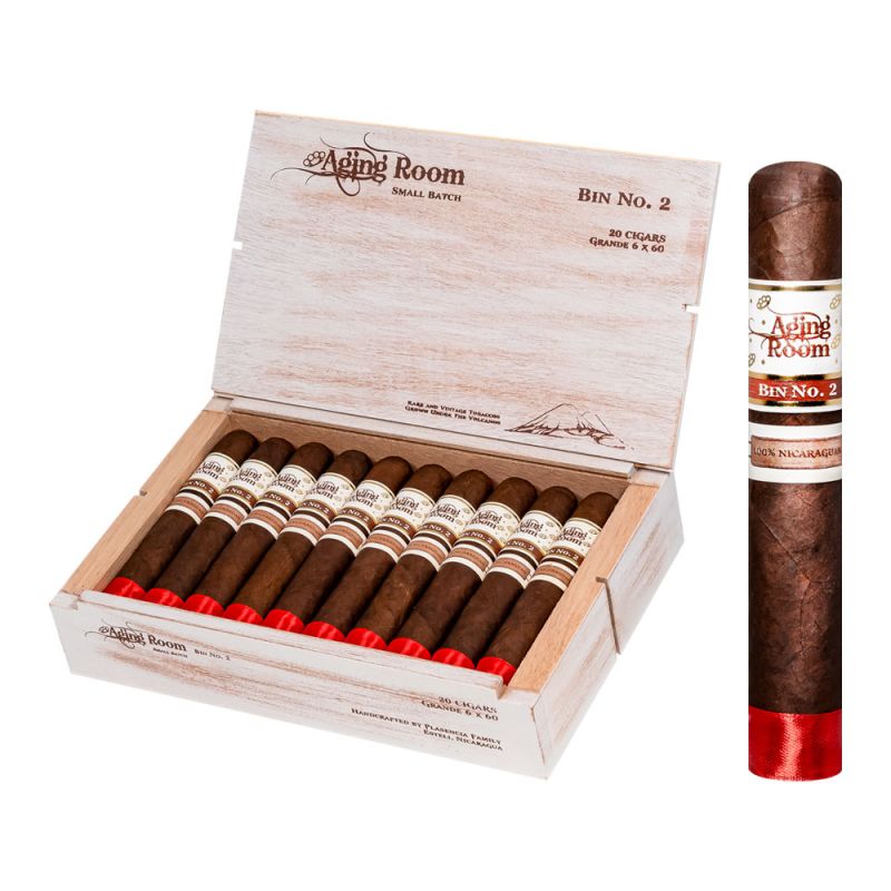 Aging Room Bin No. 2 Grande Natural - Mike's Cigars