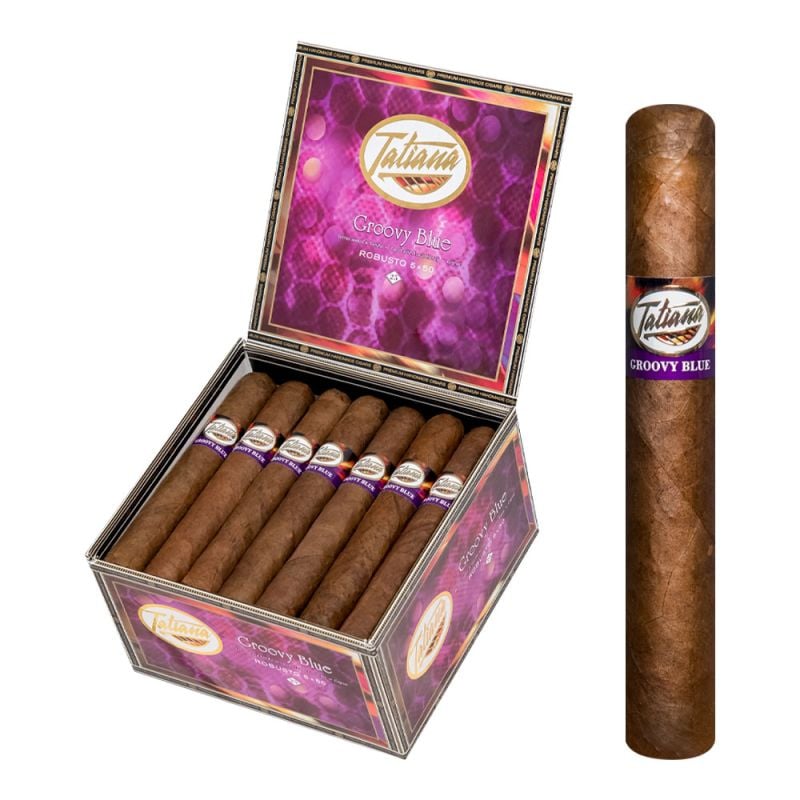 Tatiana Robusto Groovy Blue Natural - Mike's Cigars