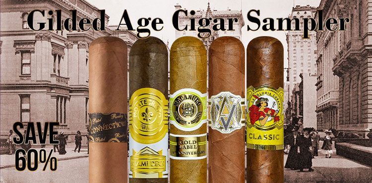 Gilded Age Cigar Sampler - Mike's Cigars