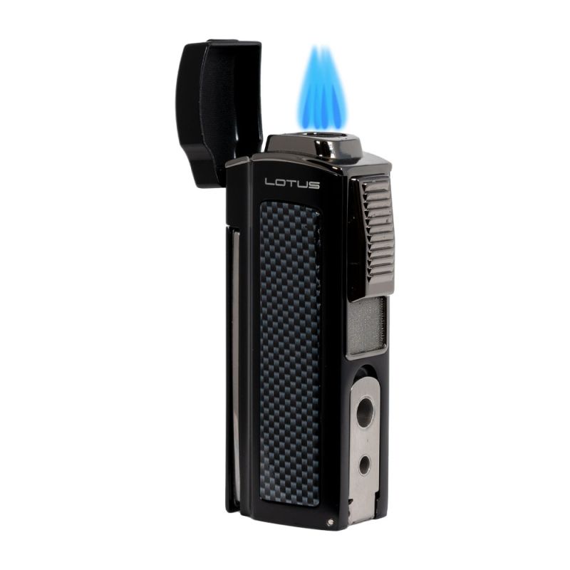 Lotus Dominator Quad Torch Table Lighter - Mike's Cigars