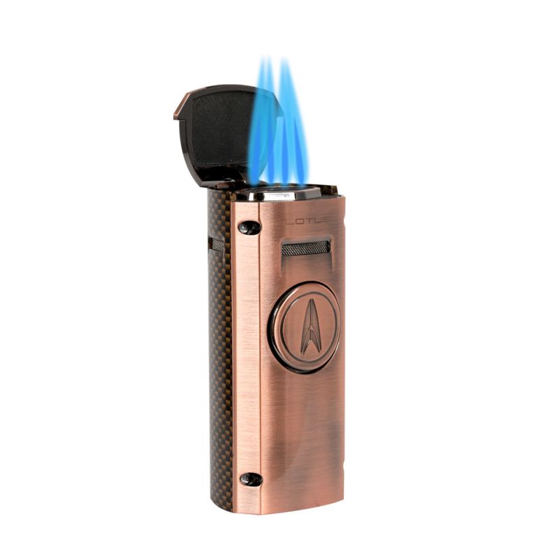 Lotus Minister Quad Torch Table Lighter - Mike's Cigars