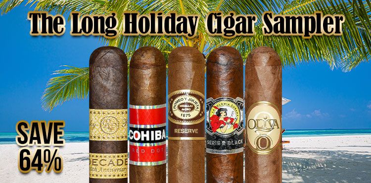 The Long Holiday Cigar Sampler - Mike's Cigars