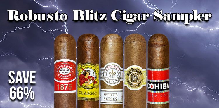 Robusto Blitz Cigar Sampler - Mike's Cigars