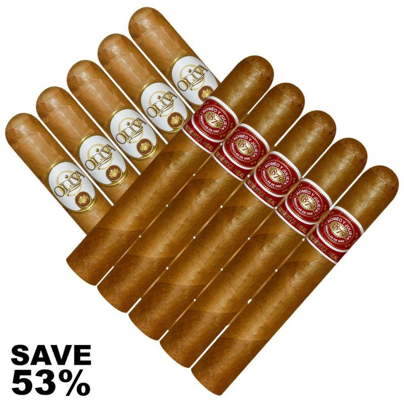 Double Stack Rocky Edge VS Oliva CT Churchill - Mike's Cigars