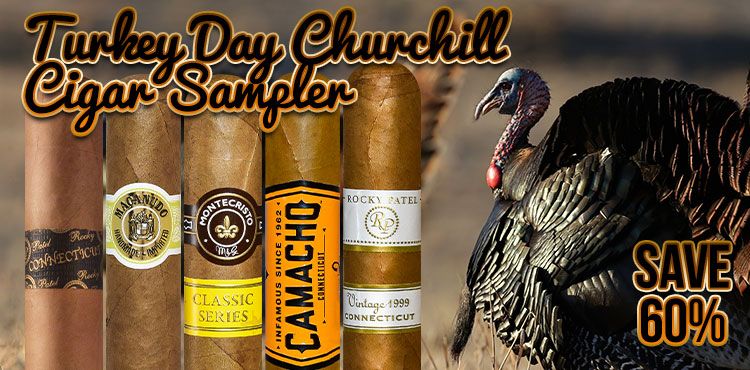 Turkey Day Churchill Cigar Sampler - Mike's Cigars