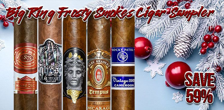 Big Ring Frosty Smokes Cigar Samplers - Mike's Cigars