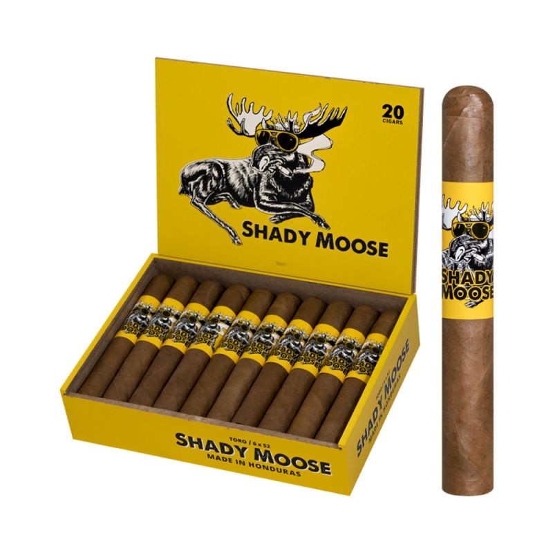 Chillin Moose Shady Moose Connecticut Toro Natural - Mike's Cigars