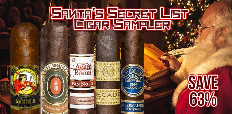 Santa's Secret List Cigar Sampler - Mike's Cigars