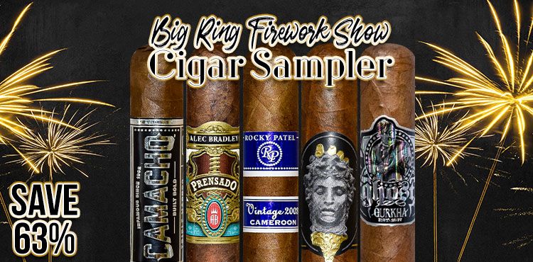 Big Ring Firework Show Cigar Sampler - Mike's Cigars