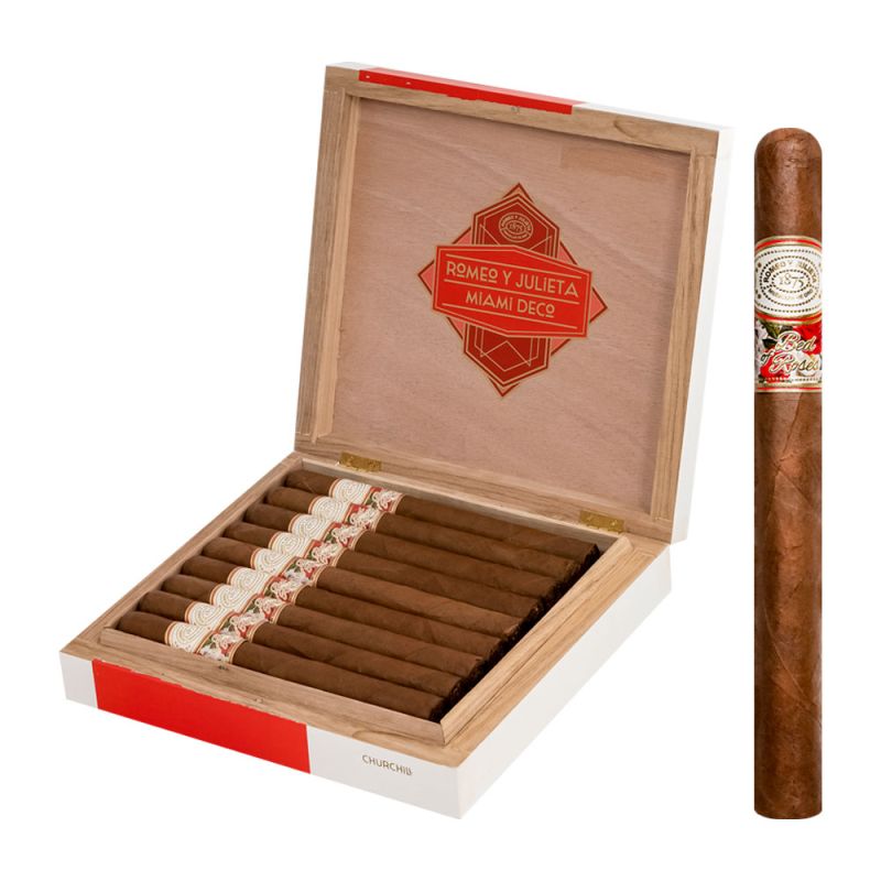 Romeo Y Julieta Miami Deco Bed of Roses Natural - Mike's Cigars