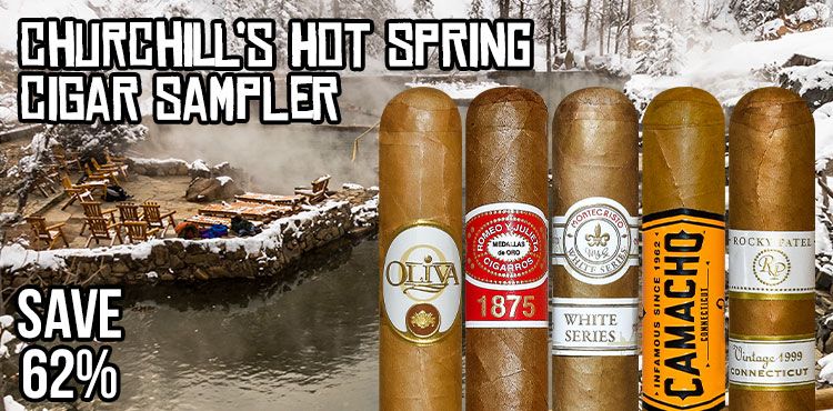 Churchills Hot Spring Cigar Sampler - Mike's Cigars