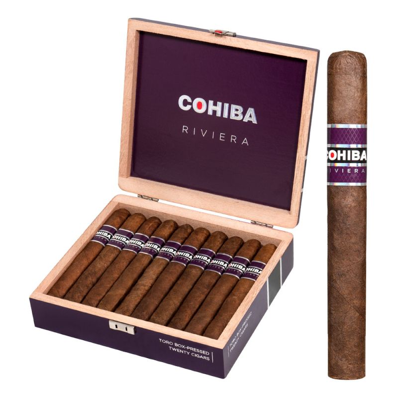 Cohiba Riviera Toro – Box Pressed Natural - Mike's Cigars