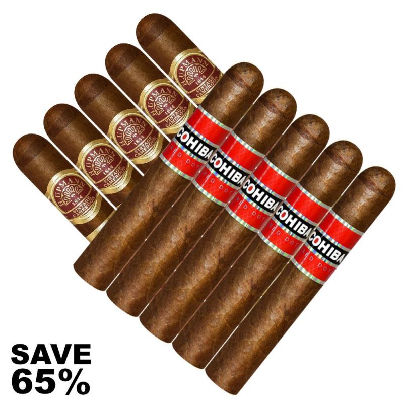 Double Stack H Upmann Vintage Cam Vs Cohiba Red - Mike's Cigars