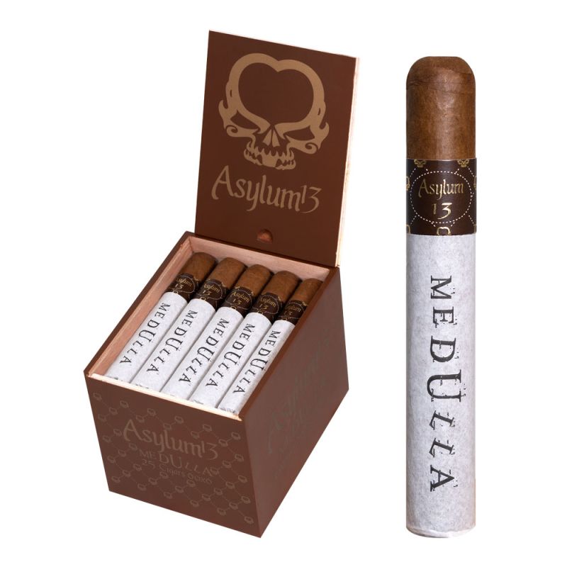 Asylum 13 Medulla 60x6 Natural - Mike's Cigars