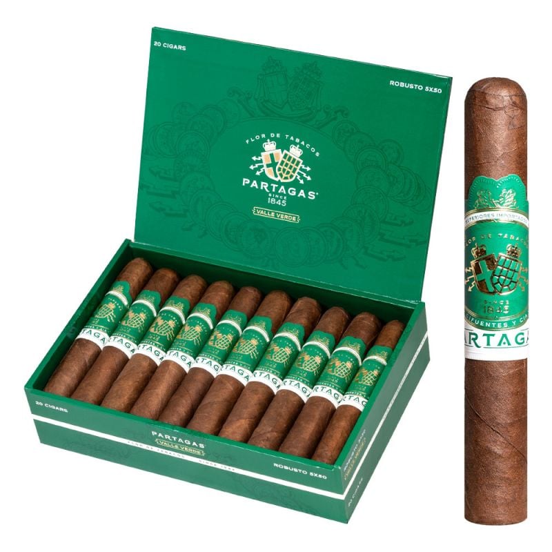 Partagas Valle Verde Robusto Natural - Mike's Cigars