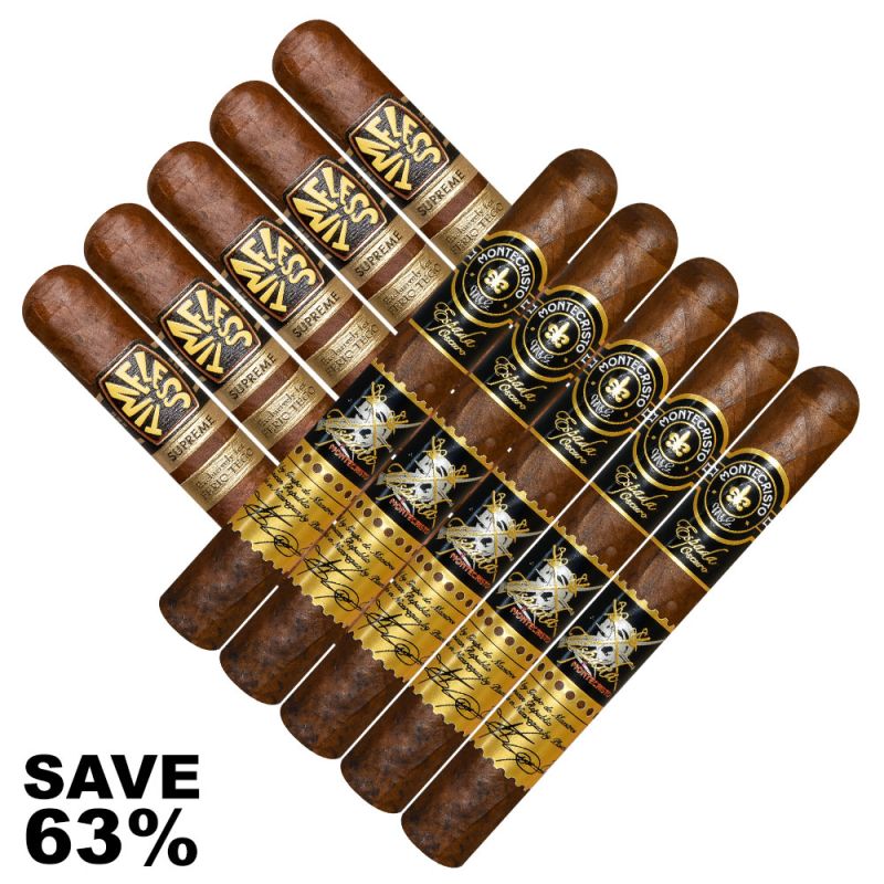 Double Stack Timeless Supreme VS Monte Espada Oscuro - Mike's Cigars