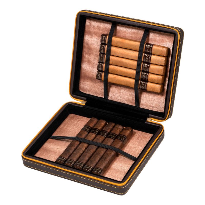 Java Travel Case Robusto Maduro - Mike's Cigars