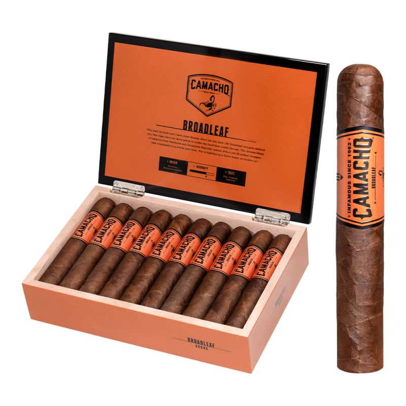 Camacho Broadleaf Gordo Natural - Mike's Cigars