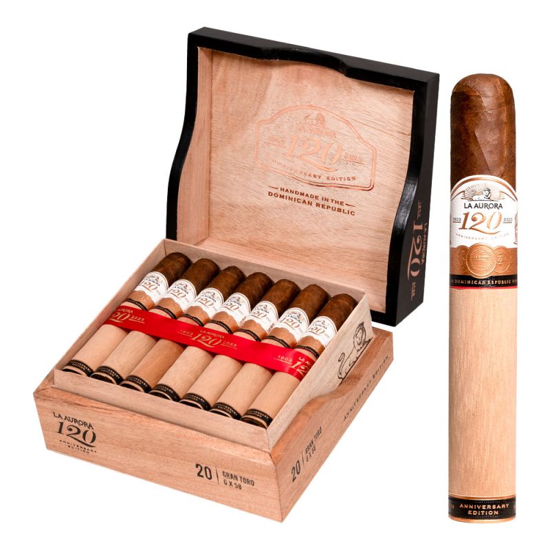 La Aurora 120th Anniversary Gran Toro Natural - Mike's Cigars