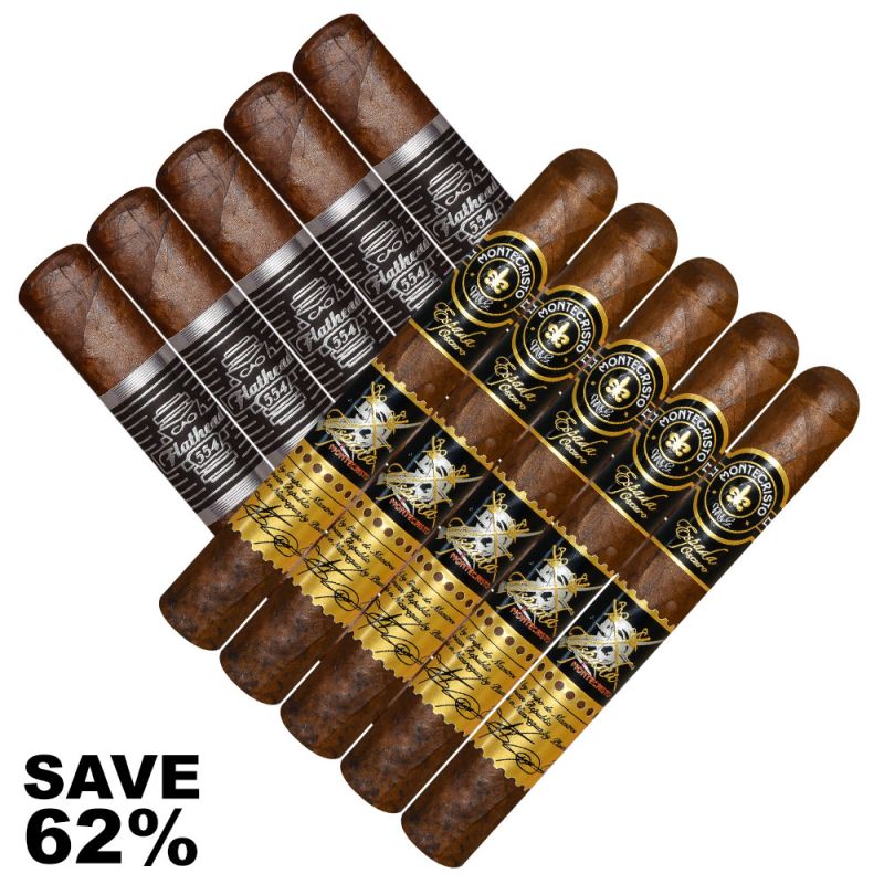 Double Stack CAO Flathead VS Monte Espada Oscuro - Mike's Cigars