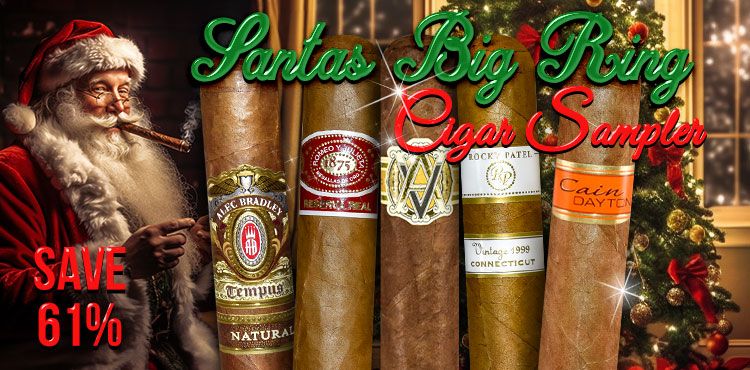 Santas Big Ring Cigar Sampler - Mike's Cigars