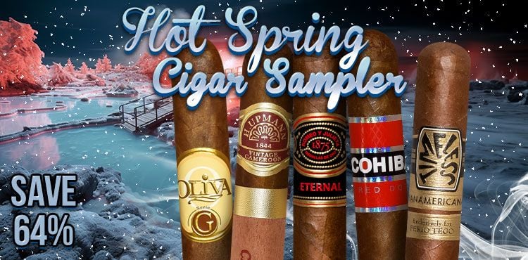 Hot Spring Cigar Sampler - Mike's Cigars