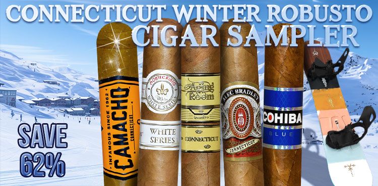 Connecticut Winter Robusto Cigar Sampler - Mike's Cigars