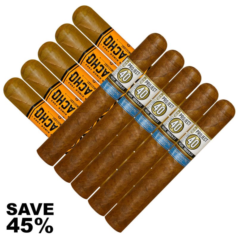 Double Stack Camacho CT VS Alec Bradley Project 40 - Mike's Cigars