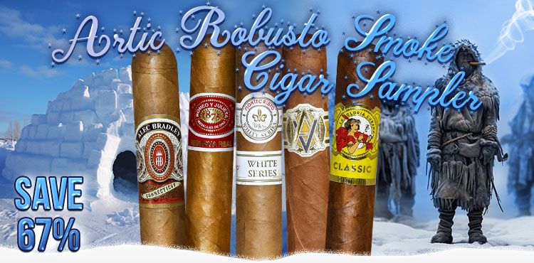 Artic Robusto Smoke Cigar Sampler - Mike's Cigars