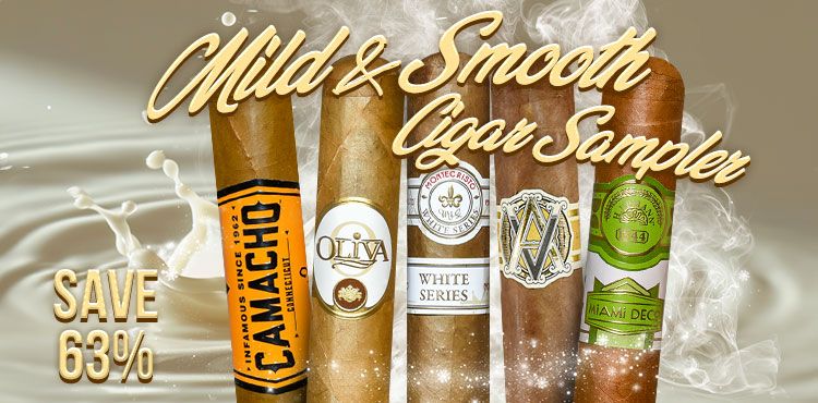 Mild & Smooth Cigar Sampler - Mike's Cigars
