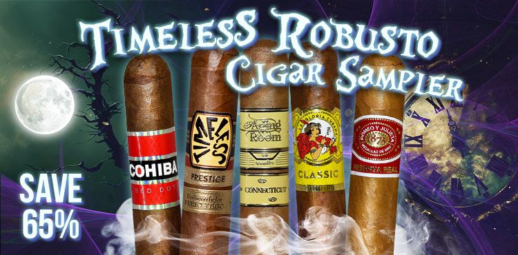 Timeless Robusto Cigar Sampler - Mike's Cigars